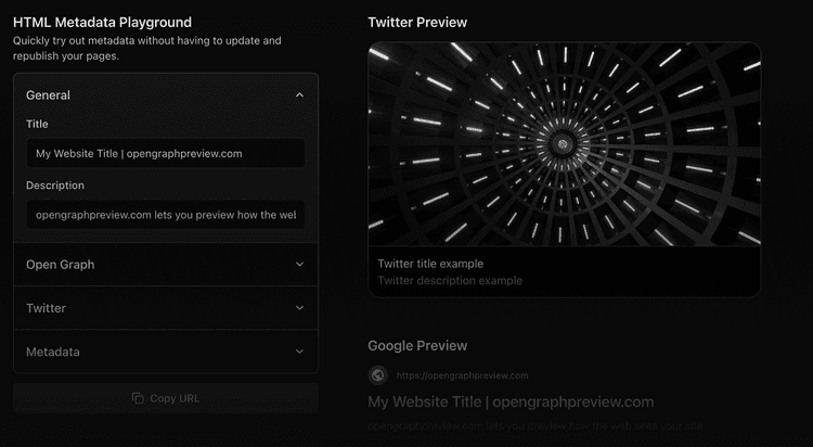 Preview Your Open Graph Social Links And Unfurl Images All In One